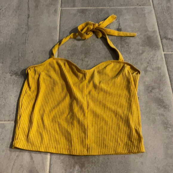 Wet Seal | Tops | Adorable Yellow Halter | Poshmark